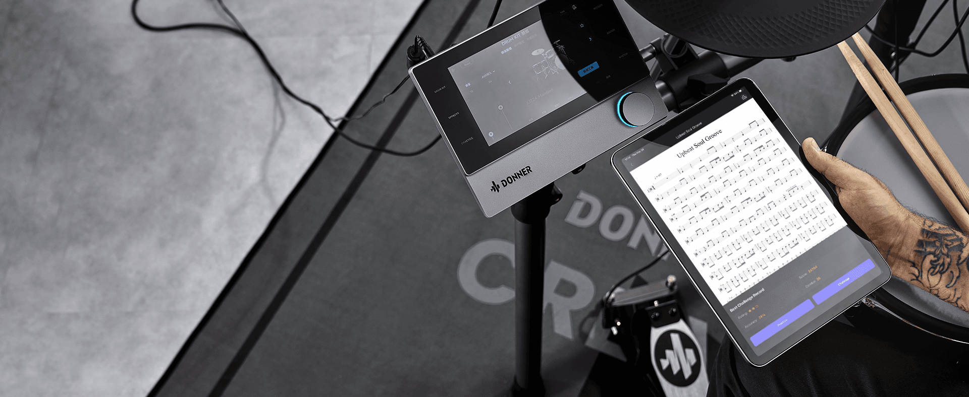 Donner Beat Max electronic drum set